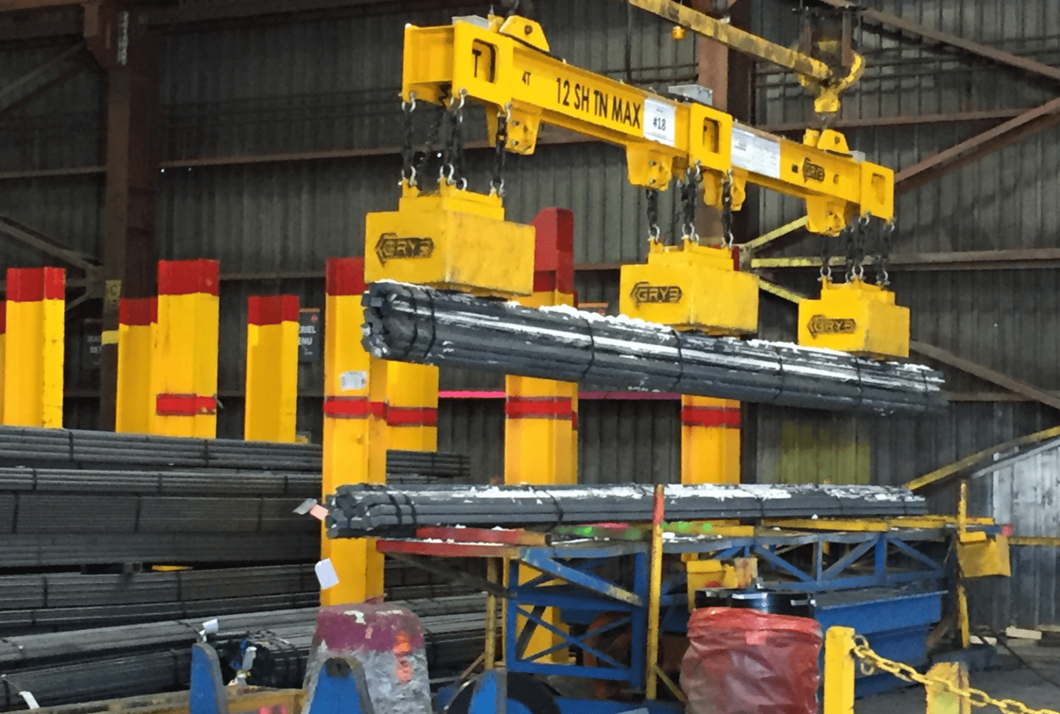 Scrap Handling Magnet | Self Cleaning Magnet | Industrial Recycling ...