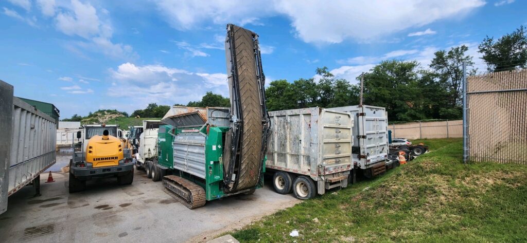 Komptech Terminator Mobile Single Shaft Shredder - Solid Equipment Company
